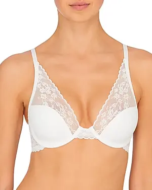 Natori Cherry Blossom Convertible Lace Bra Mascarpone