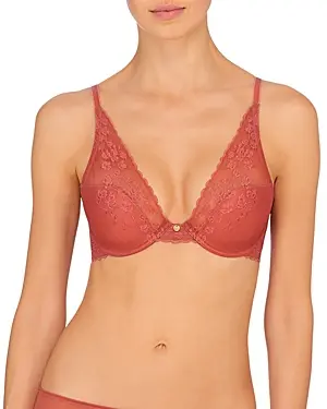Natori Cherry Blossom Convertible Lace Bra Sandy Rose
