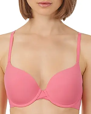 ON GOSSAMER Sleek Micro Convertible T-shirt Bra Azalea Pink