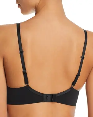 ON GOSSAMER Sleek Micro Convertible T-shirt Bra - Black
