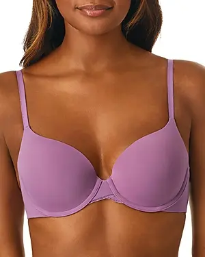 ON GOSSAMER Sleek Micro Convertible T-shirt Bra Chinese Violet