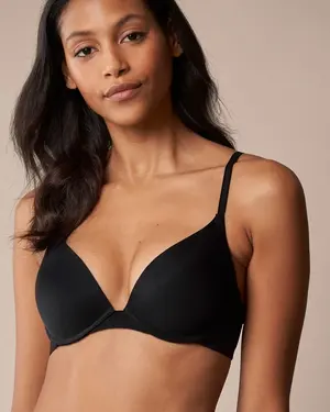 SKARLETT BLUE Breathless Plunge Push Up T-shirt Bra - Black