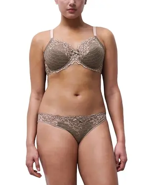 Chantelle Rive Gauche Full Coverage Unlined Bra - Bronzed Taupe/rose Sable