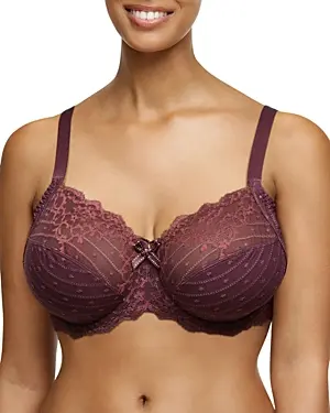 Chantelle Rive Gauche Full Coverage Unlined Bra Cardinal/amber Bicolor