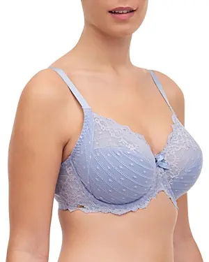 Chantelle Rive Gauche Full Coverage Unlined Bra Chambray/stone