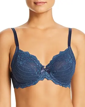 Chantelle Rive Gauche Full Coverage Unlined Bra Midnight Blue