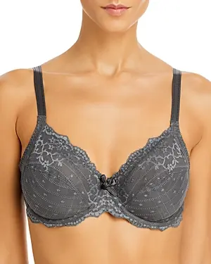 Chantelle Rive Gauche Full Coverage Unlined Bra Shadow/waves