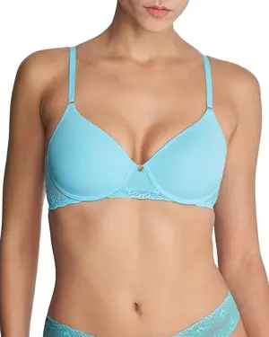 Natori Bliss Perfection All Day Underwire Contour Bra Brght Teal