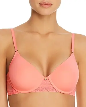 Natori Bliss Perfection All Day Underwire Contour Bra Pop Peach