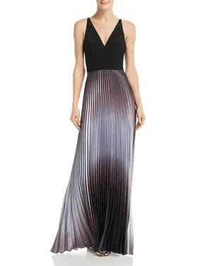 Shimmering Pleated Dresses