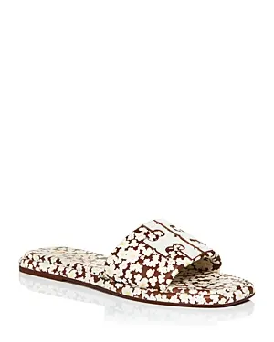 Tory Burch Double T Sport Slide Sandals Reverie Di