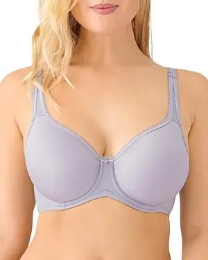 Wacoal Basic Beauty Full-figure Spacer Underwire T-shirt Bra Dapple Gray