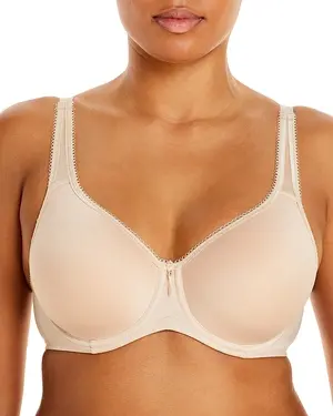Wacoal Basic Beauty Full-figure Spacer Underwire T-shirt Bra - Sand
