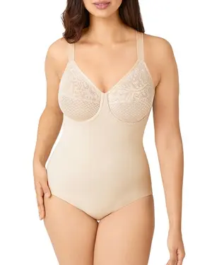 Wacoal Visual Effects Shaping Bodysuit - Sand