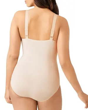 Wacoal Visual Effects Shaping Bodysuit - Sand