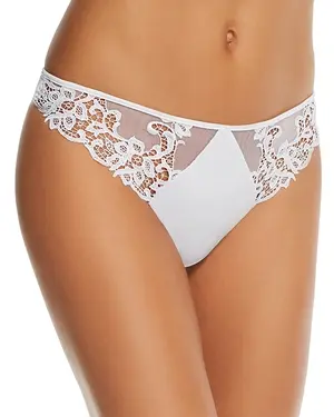Simone Perele Saga Thong White