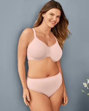 Wacoal Back Appeal Minimizer Bra - Rose Dust