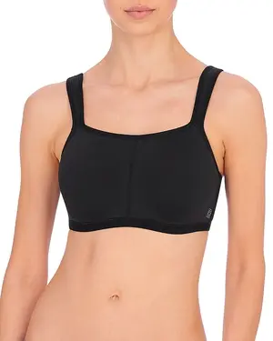 Natori Yogi Contour Convertible Sports Bra - Black