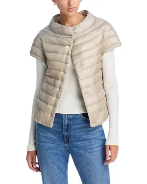 Herno Quilted Vests For Women