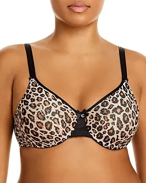 Chantelle Bra - C Magnifique Minimizer Unlined Underwire Leopard Nude