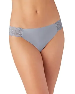 Wacoal B. Tempt'd By Wacoal B. Bare Thong Lilac Gray
