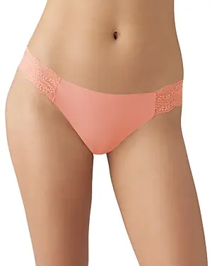 Wacoal B. Tempt'd By Wacoal B. Bare Thong Peach Amber