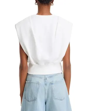 3.1 Phillip Lim Sleeveless French Terry Top