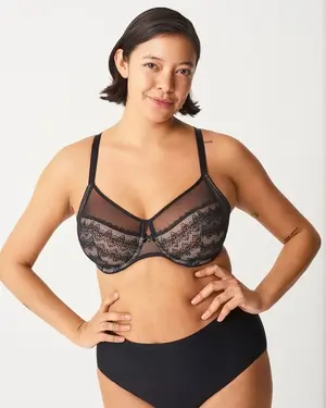 Chantelle Revele Moi Underwire Contour Bra - Black