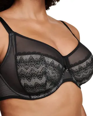 Chantelle Revele Moi Underwire Contour Bra - Black
