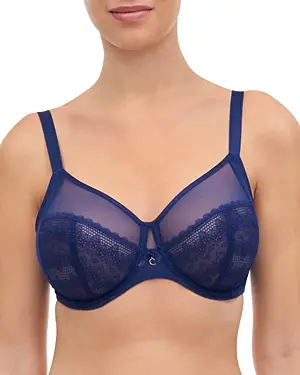 Chantelle Chantelle Revele Moi Underwire Contour Bra Blue Danube