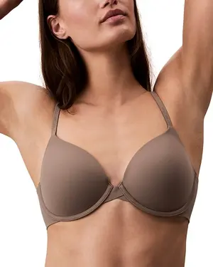 Calvin Klein Perfectly Fit Full Coverage T-shirt Bra - Mink