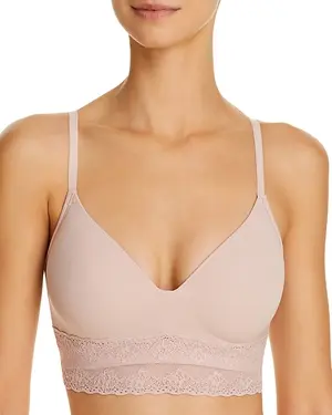 Natori Bliss Perfection Wireless Contour Bra - Rose Beige