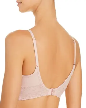 Natori Bliss Perfection Wireless Contour Bra - Rose Beige