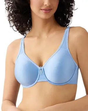 Wacoal Bra Basic Beauty Full Coverage Underwire Bra - Bel Air Blue
