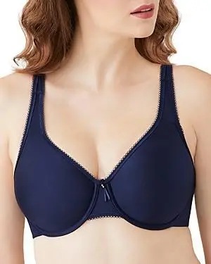 Wacoal Bra - Basic Beauty Full Coverage Underwire Bra Black Iris