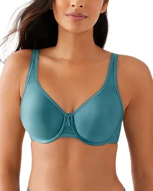 Wacoal Bra - Basic Beauty Full Coverage Underwire Bra Brittany Blue