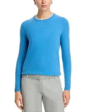 Bloomingdale'S C Crewneck Cashmere Sweater - Water
