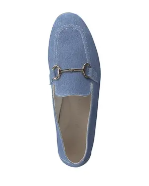 Paul Green Daphne Apron Toe Loafer - Jean Denim