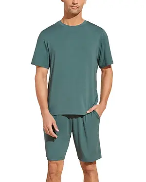 Eberjey Henry Short Pajama Set Agave