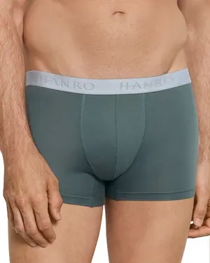 Hanro Essentials Cotton Stretch Boxer Briefs, Pack Of 2