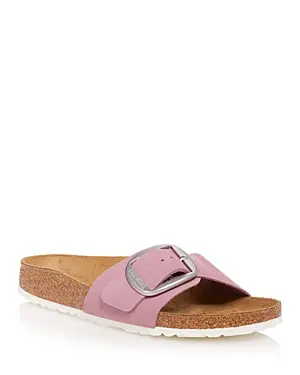 BIRKENSTOCK Madrid Big Buckle Sandals Orchid Nubuck/brushed Silver