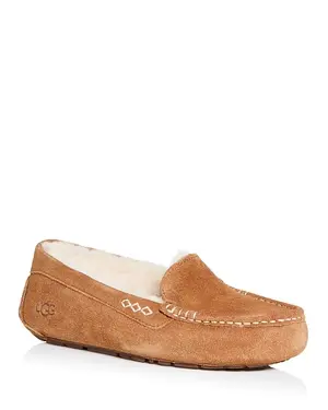 UGG Ansley Moc Toe Slippers Chestnut
