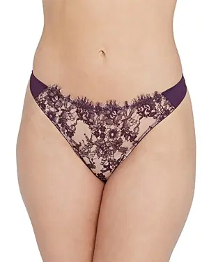 SKARLETT BLUE Entice Lace Thong Majestic/nylon