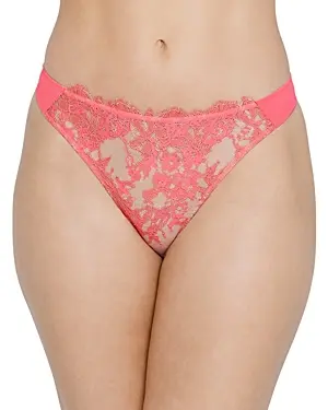 SKARLETT BLUE Entice Lace Thong Rosy/terra