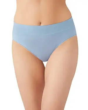 Wacoal Feeling Flexible Seamless Hi Cut Brief Kentucky Blue