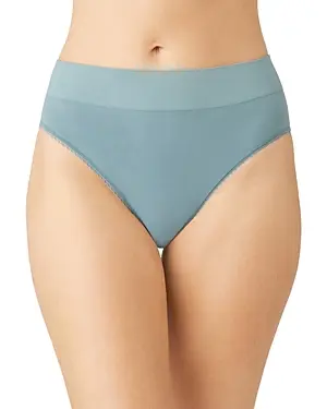 Wacoal Feeling Flexible Seamless Hi Cut Brief Stormy Sea