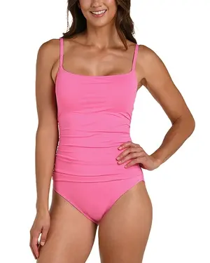 La Blanca Island Goddess One Piece Swimsuit - Rose Pink