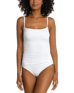 La Blanca Island Goddess One Piece Swimsuit - White