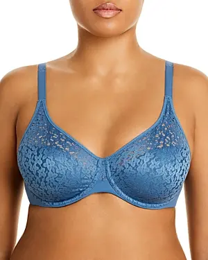 Chantelle Norah Comfort Underwire Bra Blue Petrole