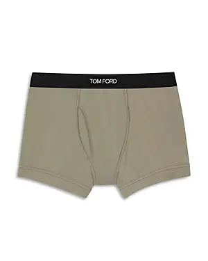 TOM FORD Cotton Blend Boxer Briefs Concrete